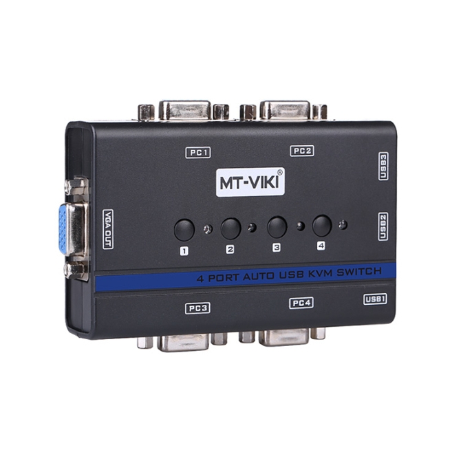 Other Desktop Components - Usb 4 Port Kvm With 4 Cables Networking was ...