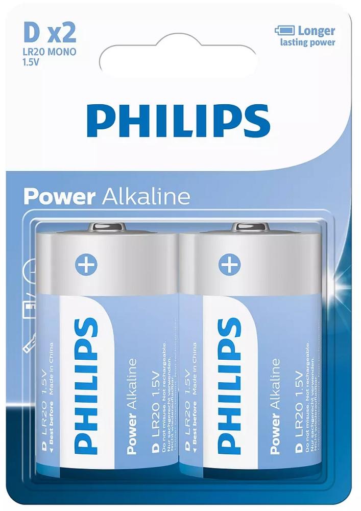 Other Desktop Components - Philips Power Alkaline Battery D 2 X Pack ...