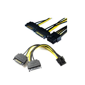 Other Desktop Components - 2 X Sata Male To 8 Pin Cpu Cables was listed ...