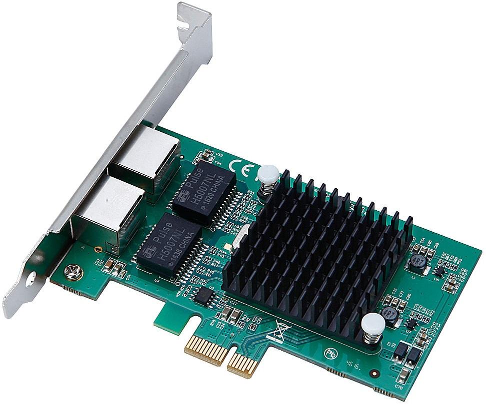 Other Desktop Components - Intel 82575 Dual Rj45 Port Network Card Add ...